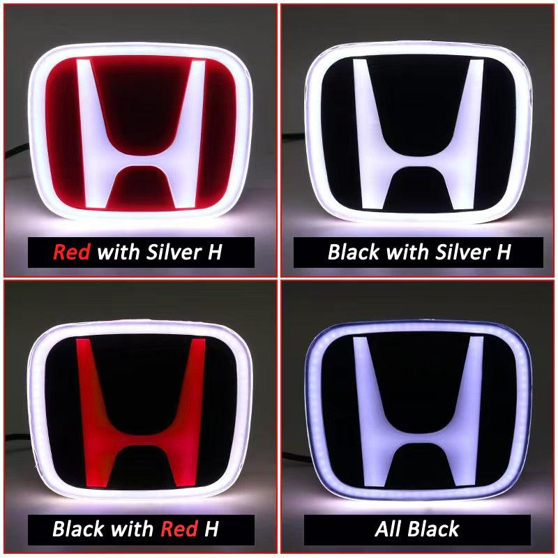 Honda LED Emblem with Dynamic & Dual Color Lighting — RAYMAX LUMINOUS GEAR