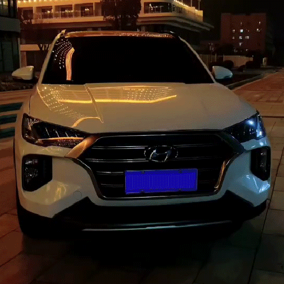 Dynamic White Car Hood LED Strip — RAYMAX LUMINOUS GEAR