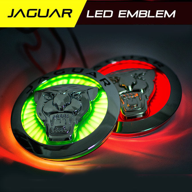 Jaguar LED Radiant Emblem front grille badge light — RAYMAX LUMINOUS GEAR