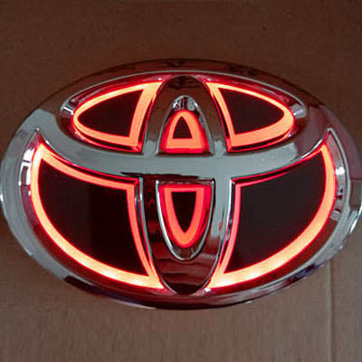 TOYOTA LED EMBLEM DUAL COLOR/ SINGLE COLOR — RAYMAX LUMINOUS GEAR