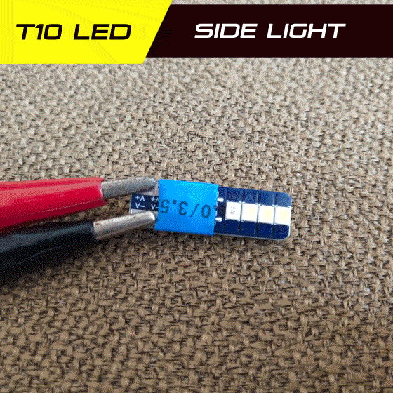 T10 LED Bulbs Blue & White Light , Dome Light , Ultra Bright Error Fre ...