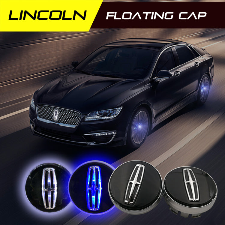 Lincoln Floating Wheel Center Caps — RAYMAX LUMINOUS GEAR
