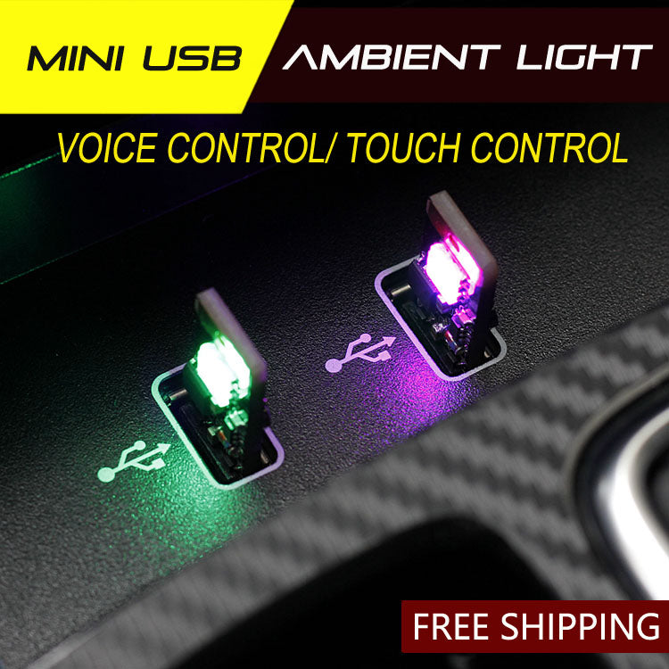 Mini USB Voice Control Ambient Light II — RAYMAX LUMINOUS GEAR